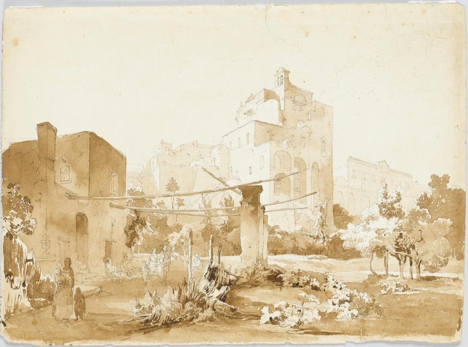 Der Palazzo Cellamare in Neapel | Staatsgalerie