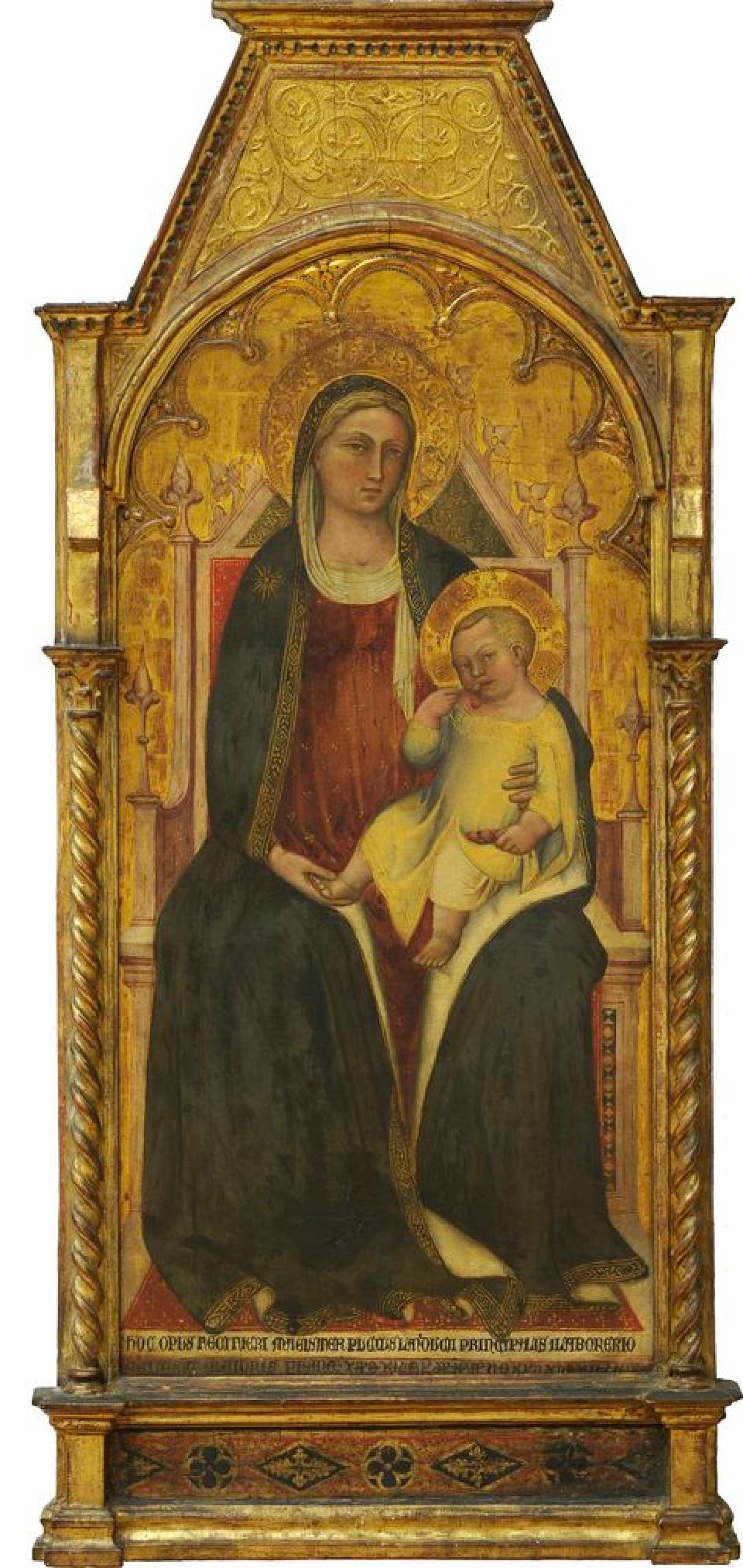 Thronende Madonna mit Kind | Staatsgalerie