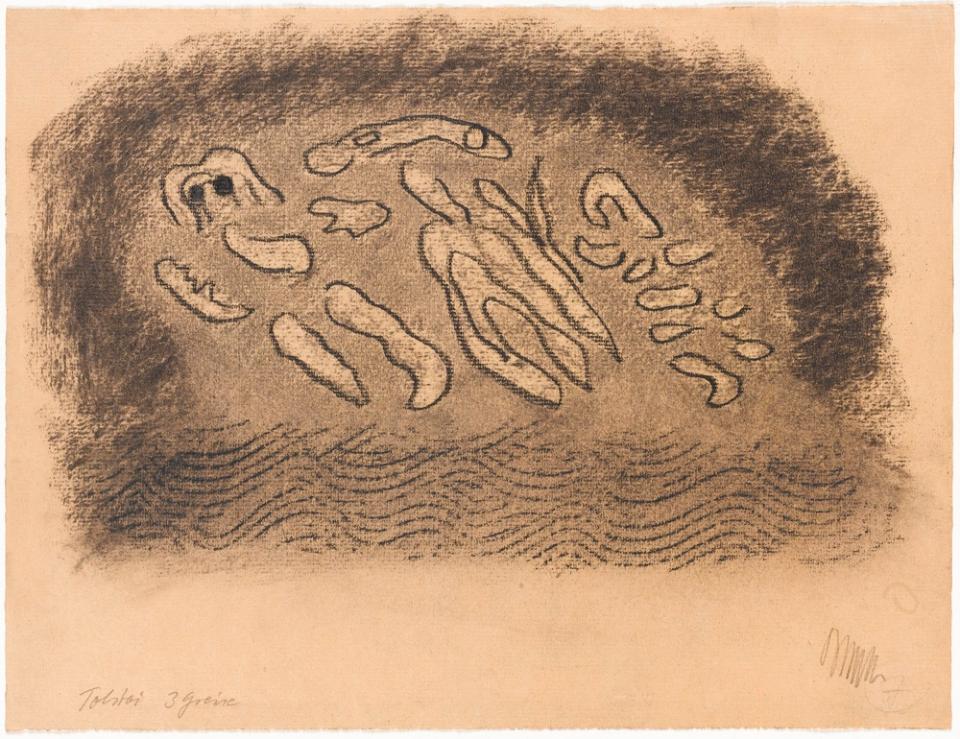 Die drei Greise und der Bischof (Tolstoi) IV | Staatsgalerie