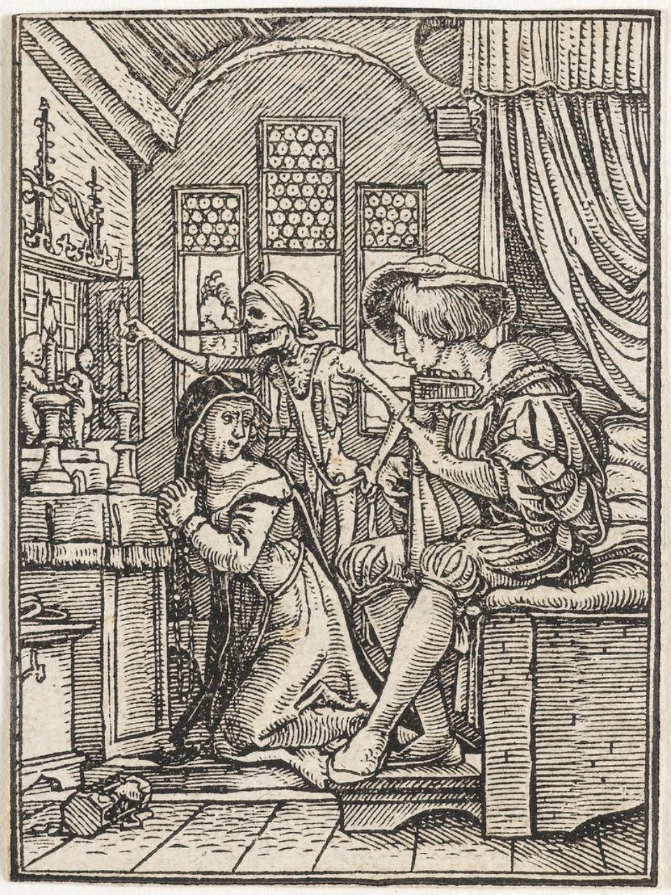 Der Totentanz: Die Nonne | Staatsgalerie