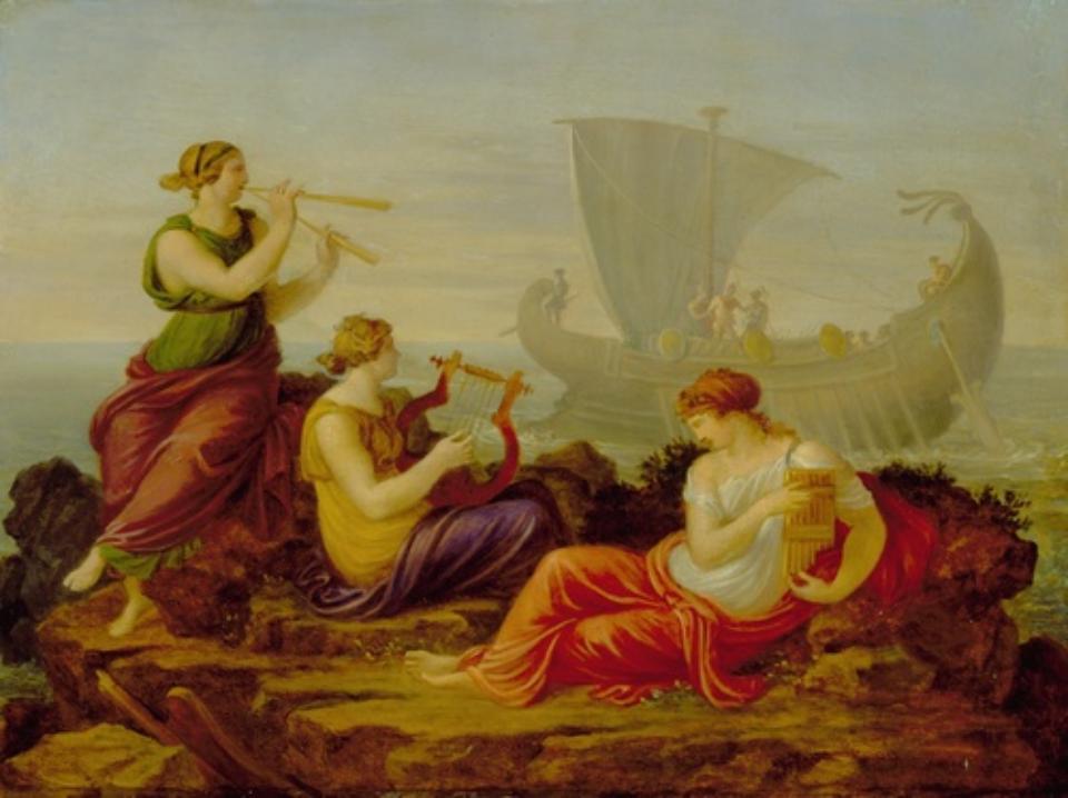 Odysseus und die Sirenen | Staatsgalerie
