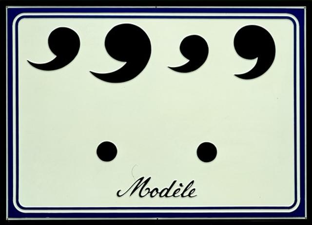 L`Ensemble des Plaques (Schilder-Ensemble) Modèle: Point Virgule ...