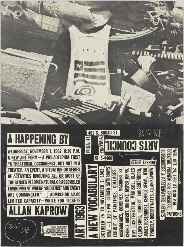 A Happening by Allan Kaprow [Chicken] | Staatsgalerie