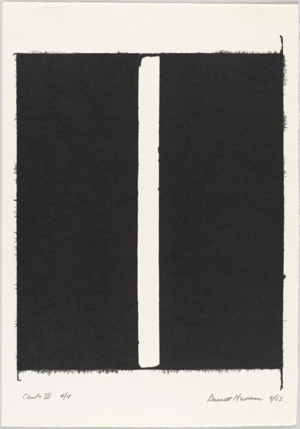 Canto III (in: 18 Cantos) | Staatsgalerie