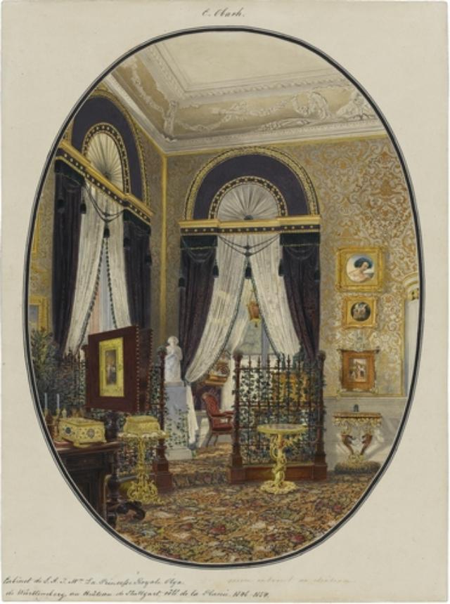 Stuttgart von der Morgenseite | Staatsgalerie