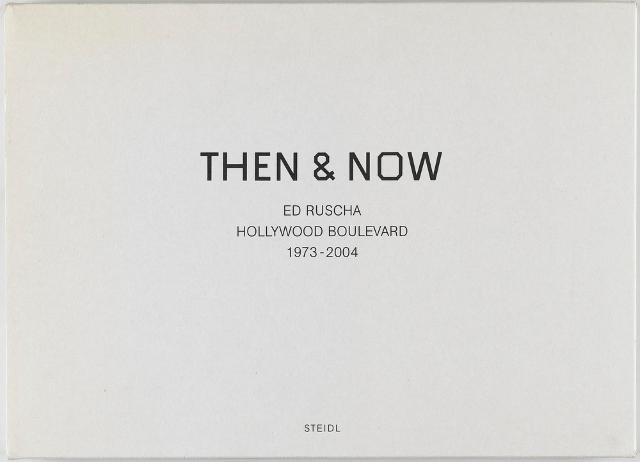 Then and Now. Ed Ruscha Hollywood Boulevard 1973-2004 | Staatsgalerie