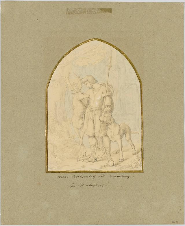 Der heilige Hubertus | Staatsgalerie