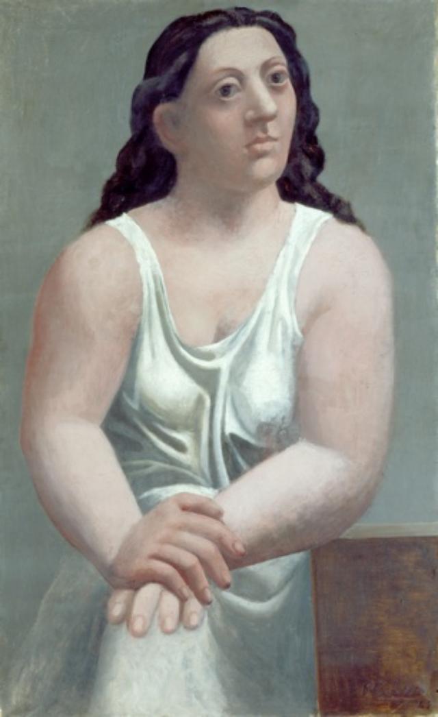 Sitzende (Frau im Hemd) | Staatsgalerie