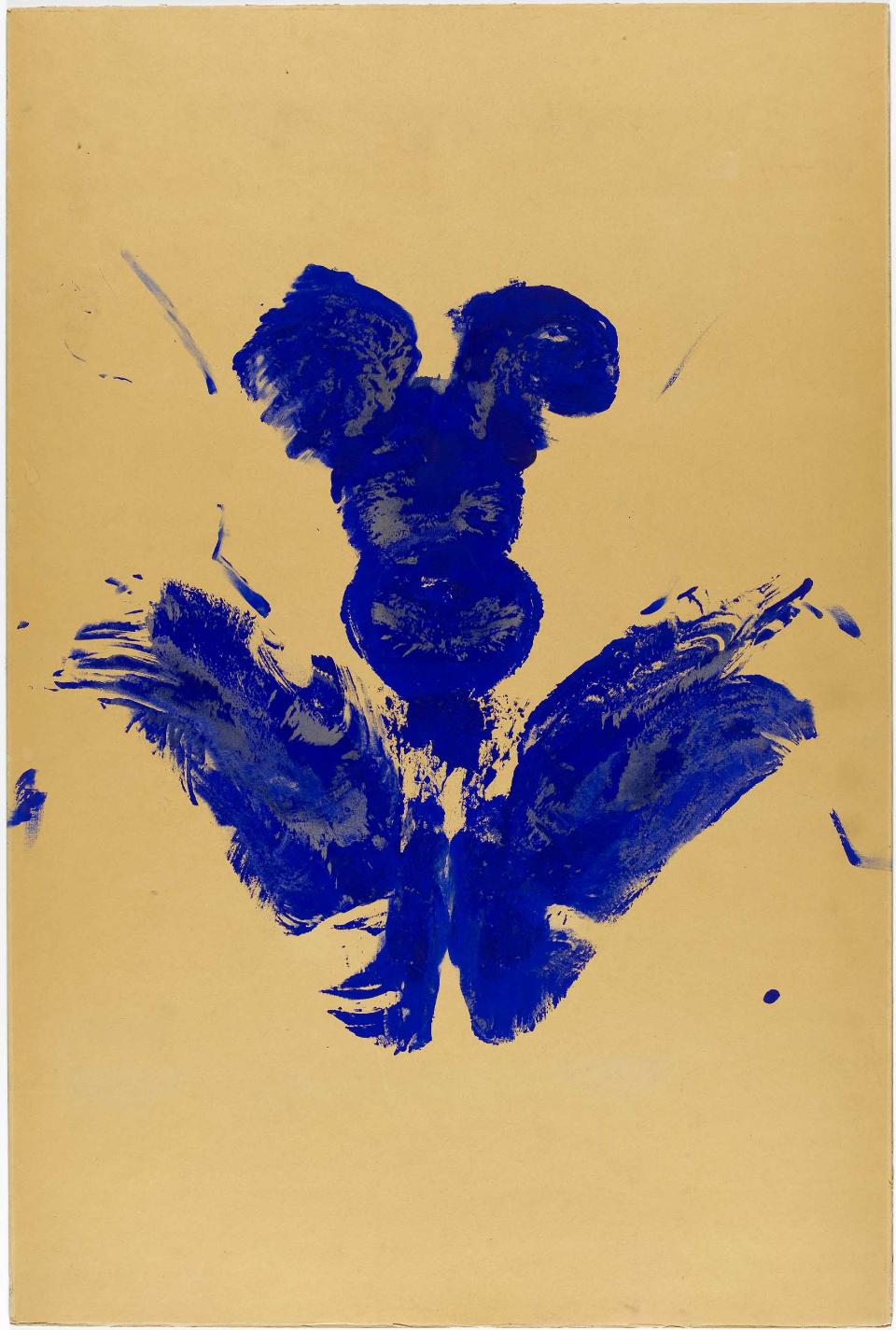 Monochrome bleu (IKB 219); (Monochrom Blau, IKB 219) | Staatsgalerie