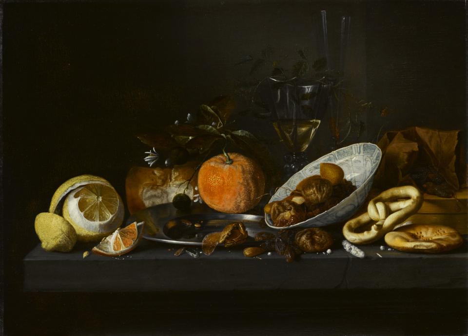 Stillleben mit Früchten und Brezeln | Staatsgalerie