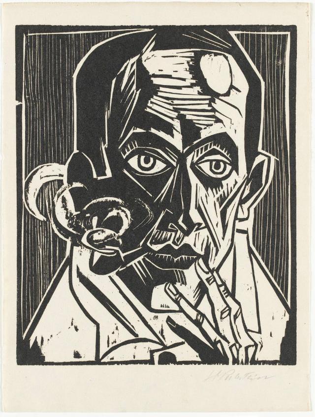 Plakat: K.G. Brücke (Galerie Emil Richter, Dresden) | Staatsgalerie