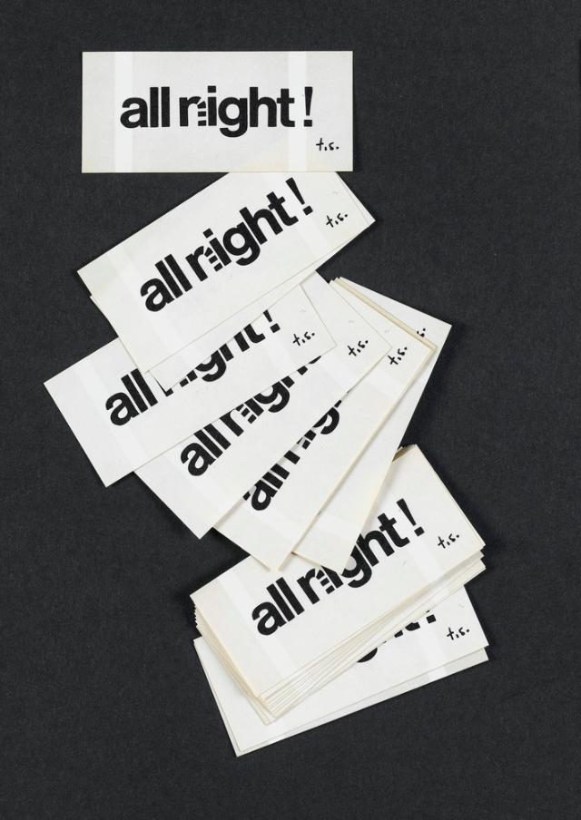 all right all night | Staatsgalerie