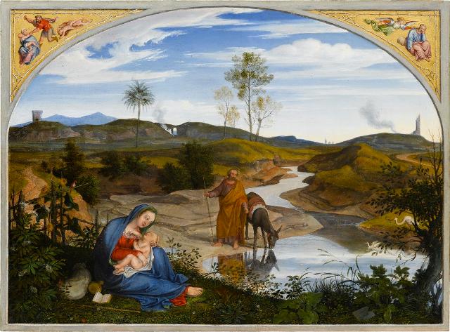 Ruhe auf der Flucht nach Ägypten | Staatsgalerie
