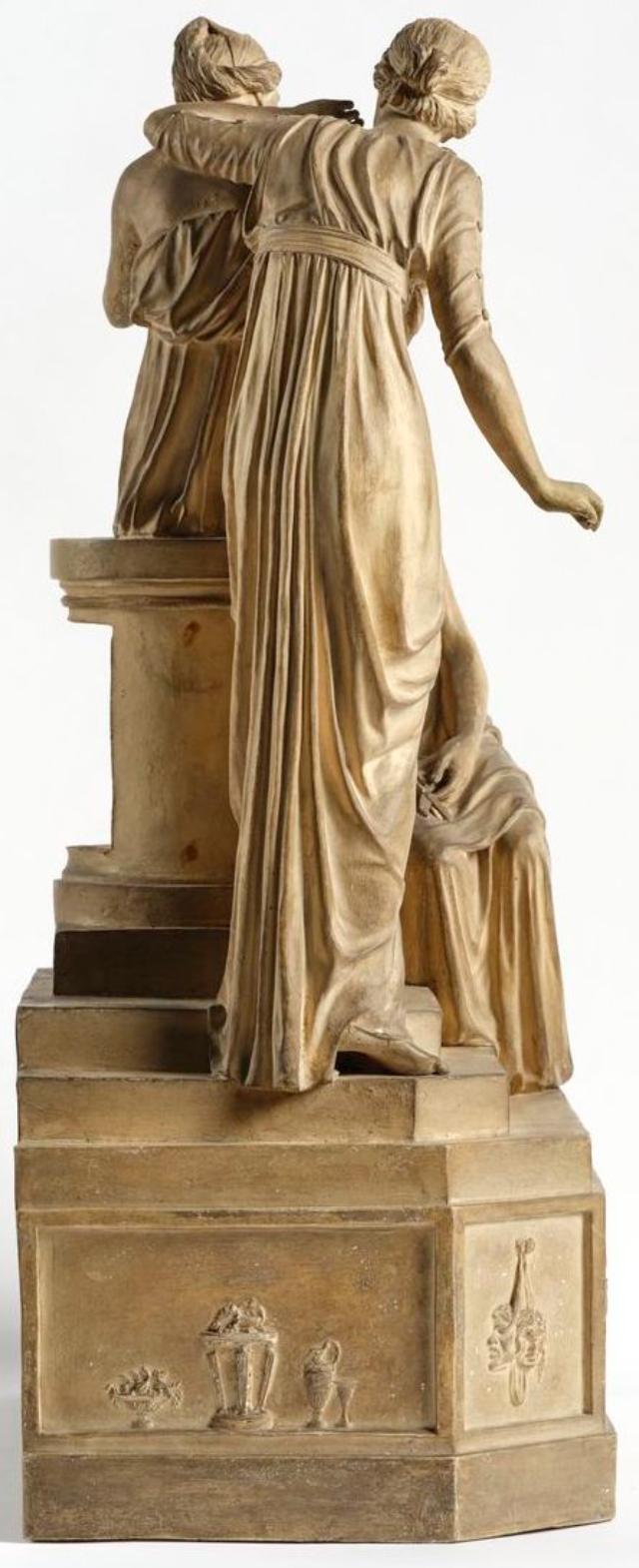 Die Parzen als Uhrgehäuse | Staatsgalerie