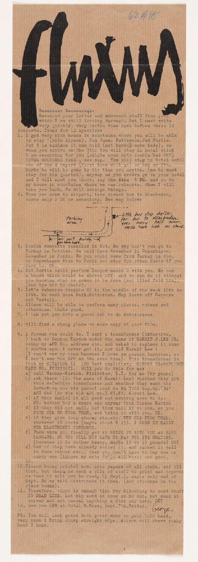 Deeeeeeer Deeeeeeeek: Received your letter and... | Staatsgalerie