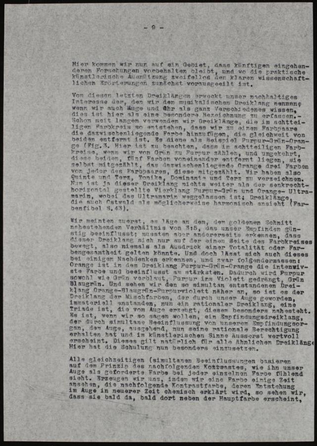 Vortrag von Adolf Hölzel über seine methodische Praxis | Staatsgalerie