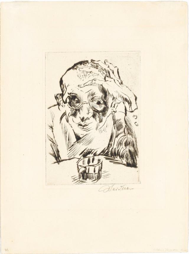 Bildnis Max Hermann-Neisse (1886-1941) | Staatsgalerie