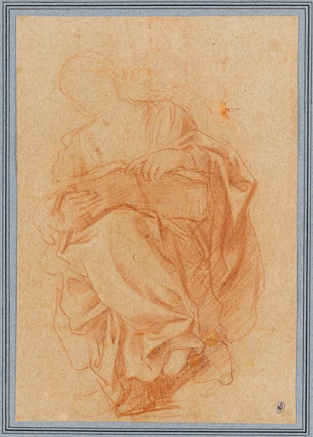 Studie zu einer Sibylle mit Buch | Staatsgalerie