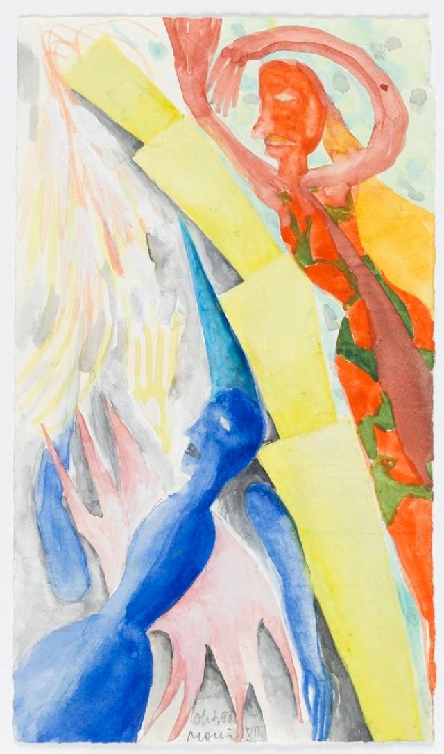 Zacke mit Schleifenarmen; Zacke mit Flügeln; Zacke | Staatsgalerie